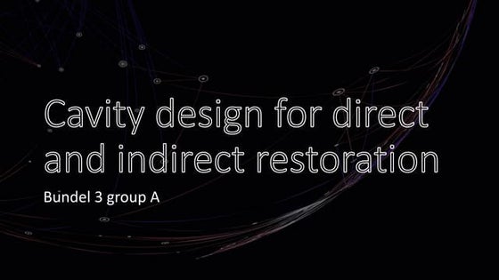 Class II cavity preparation | PPT