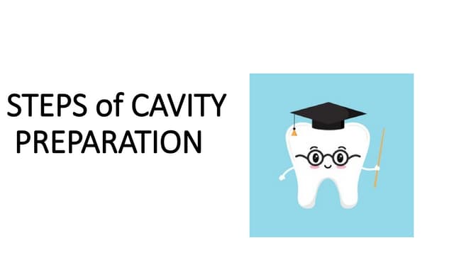 Class II cavity preparation | PPTX