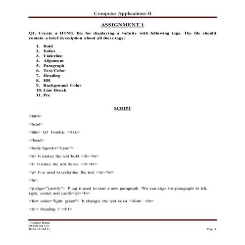 HTML Documentation | DOCX