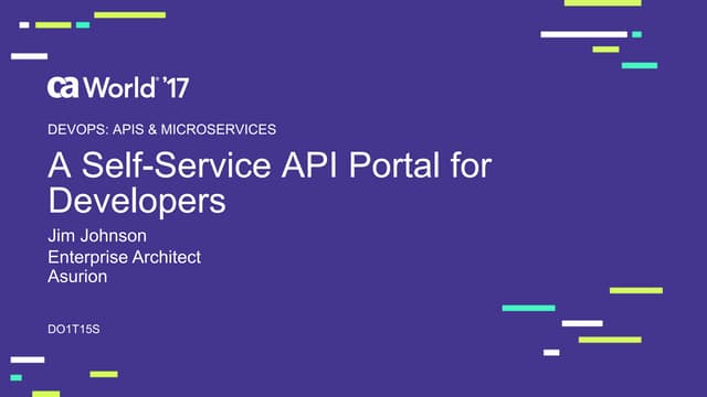 A Self Service Api Portal For Developers Pdf