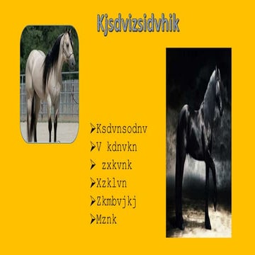 Caballos | PPSX