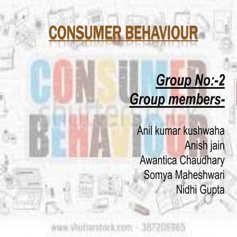 CONSUMER BEHAVIOR by Pearson | PPTX