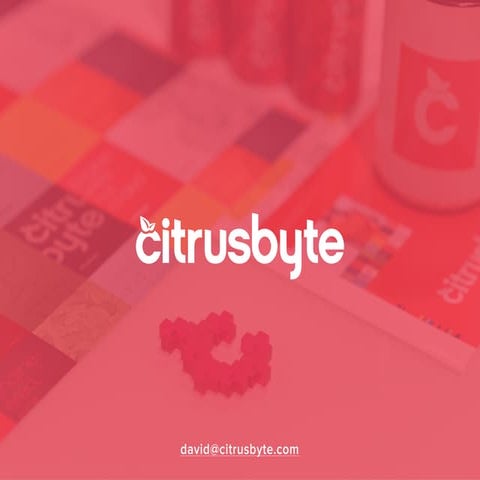Citrusbyte: Data Driven Design | PPT