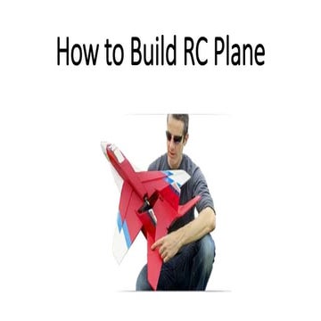 How to Build RC Plane | PPTX