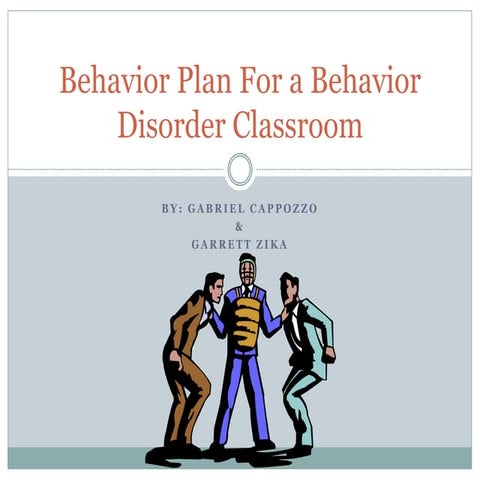 Behavior presentation | PPT