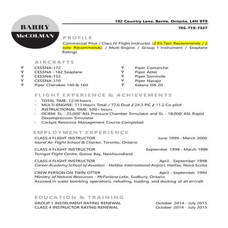 Resume, Griffin | PDF