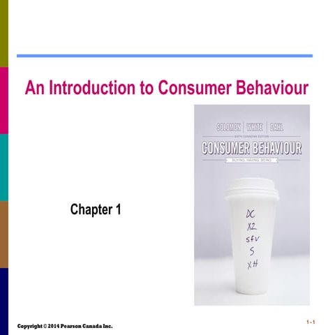 Consumer behaviour chapter 4 marketing management | PPT