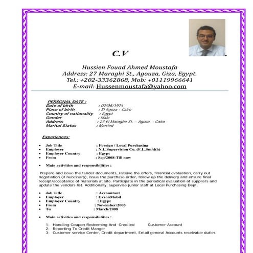 CV - Steven Bontekoe | DOC