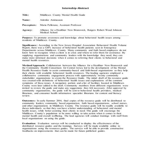 Civil engineering internship report | DOCX