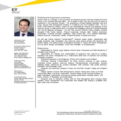 Anthony Katz Bio | DOCX