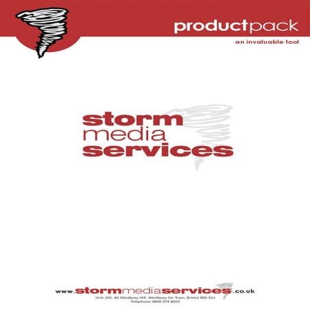 Storm Product Pack | PDF