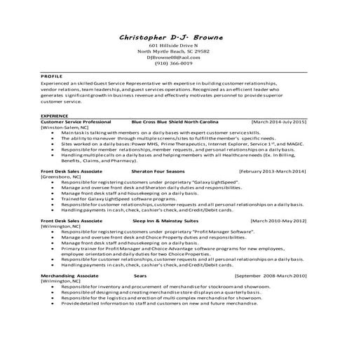 DJ Resume 2015 | DOCX