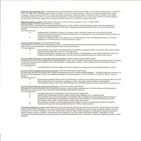 Simon Property Group | PDF