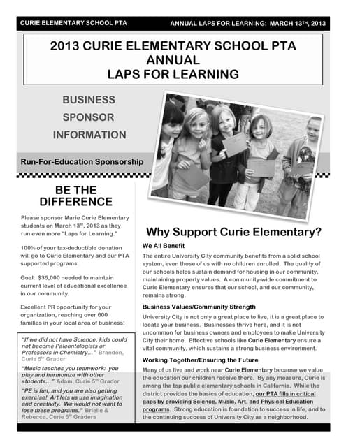 Life Time Achievement Award letter from 2015 National PTA President | PDF