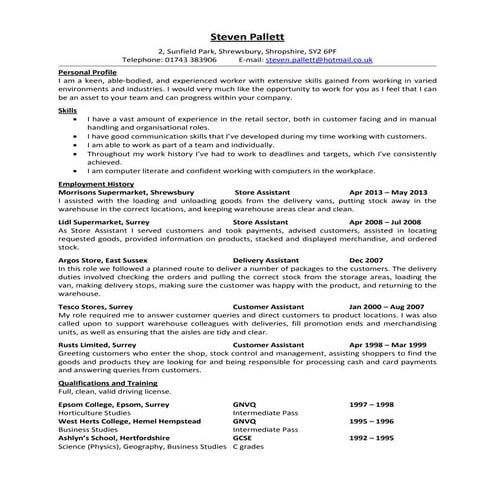 Steven Pallett July 2013[1] | DOCX