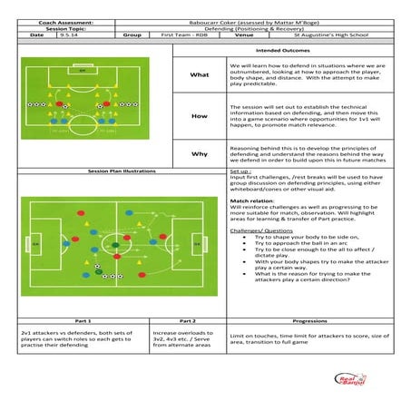 Coach Assessment B Coker | PDF
