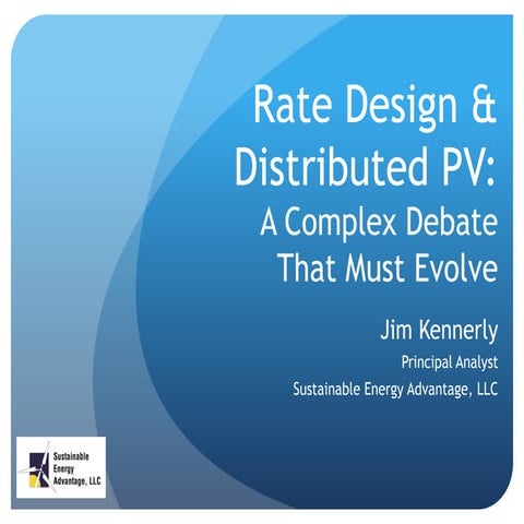 JDK SPI 2015 Rate Design Presentation | PPT