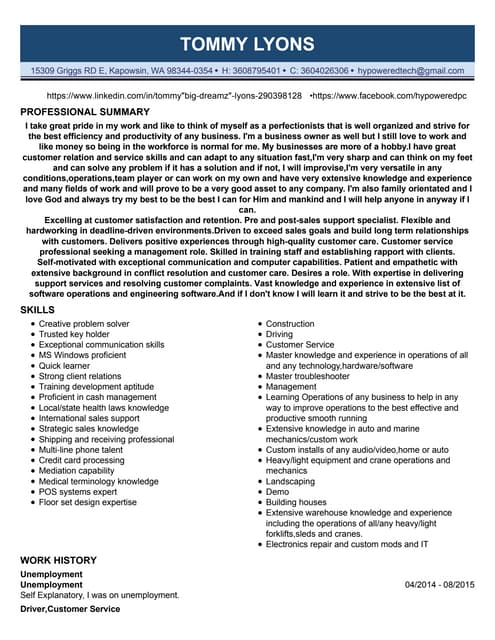 Mia resume 2016 | PDF