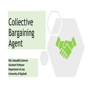 Collective Bargaining Agent | PPTX