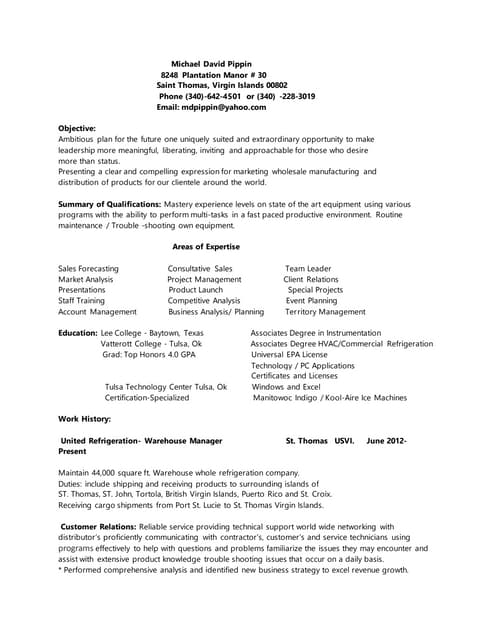 Tony Nevitt Resume | PDF