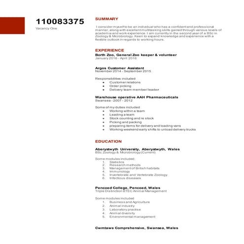 Resume CV Final | DOCX | Education