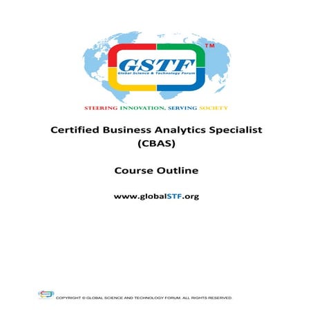 Certified Business Analytics Specialist (CBAS) | PDF | Databases ...