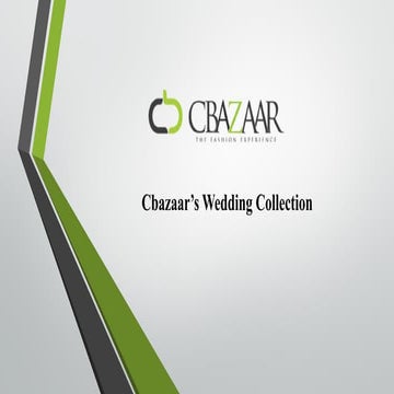 Cbazaar's wedding collection | PDF | Women\'s Clothing | Women\'s Fashion