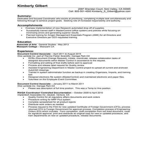 Resume Peter Lee 01.16.17