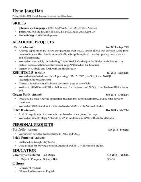 Ryan Linnemann Resume | PDF