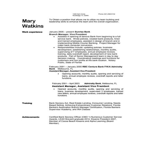 Lisa M. Whalen - Resume | PDF