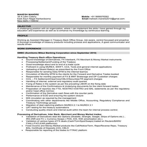Mahesh-Resume | DOC