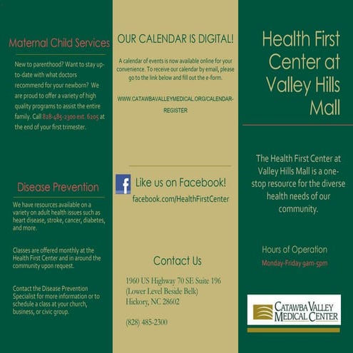 Health First Brochure | PDF