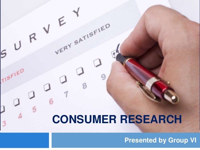 Consumer Behavior (Consumer Research)