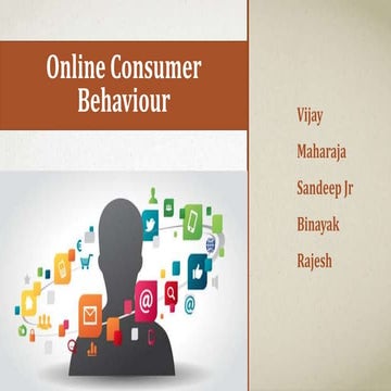 Consumer Behaviour and Customer relationship management on online ...