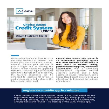 Choice Based Credit System (CBCS) by Camu Digital Campus | PDF