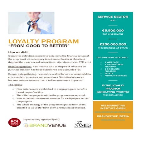 Loyalty_program_case-Fact_Sheet | PDF