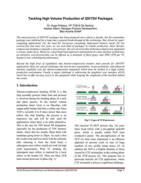 Yole Interview with Dr. Flip Chip | PDF