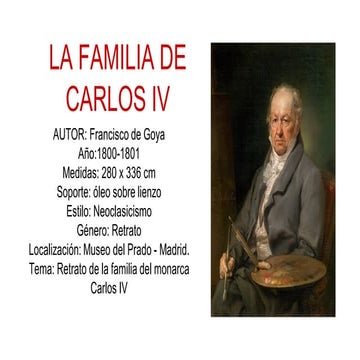 La familia de_carlos_iv | PDF