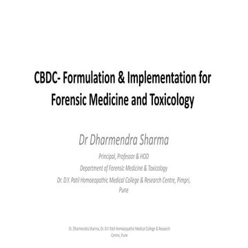 CBDC- Formulation & Implementation for FMT Dr Dharmendra Sharma.pptx
