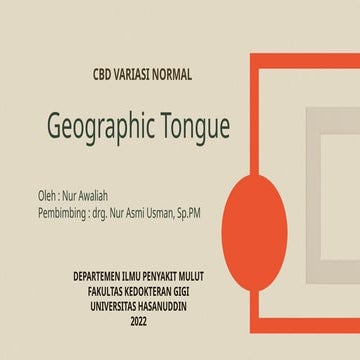 Case Based Discussion Geographic Tongue_.pptx