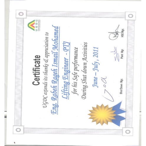 UGDC CERTIFICATE | PDF