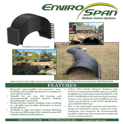 Enviro Span Brochure | PDF