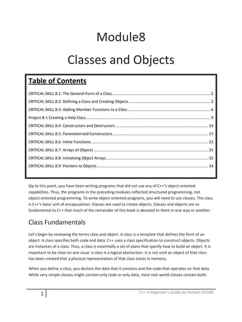 Class And Object Java Object Oriented Programming Lab Report Pdf 5308