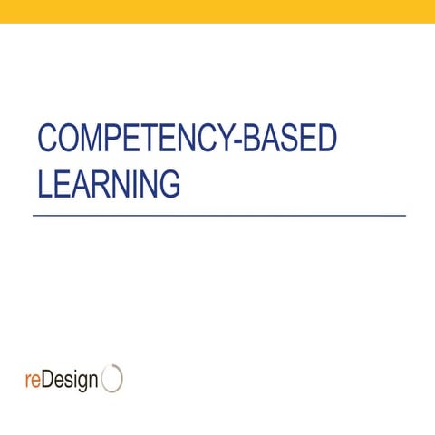 Competency-Based Education | PPTX