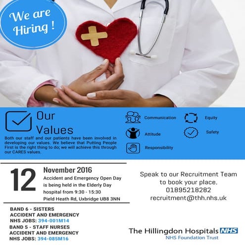 Accident and Emergency Poster 12th Nov | PDF