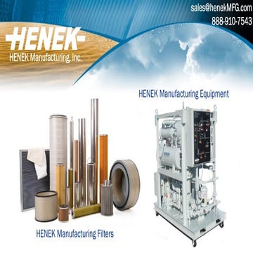 HENEK Manufacturing | PDF