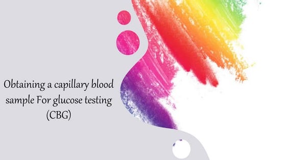 Capillary blood glucose monitoring | PPT