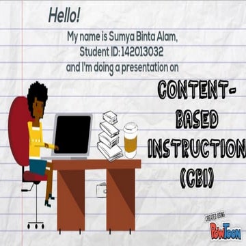 Content-Based Instruction | PPT