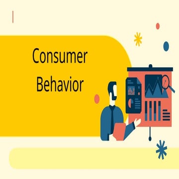 Consumer Behavior Introduction and Understanding | PPT