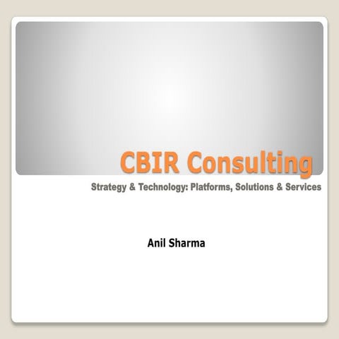 Cbir consulting pp | PPT